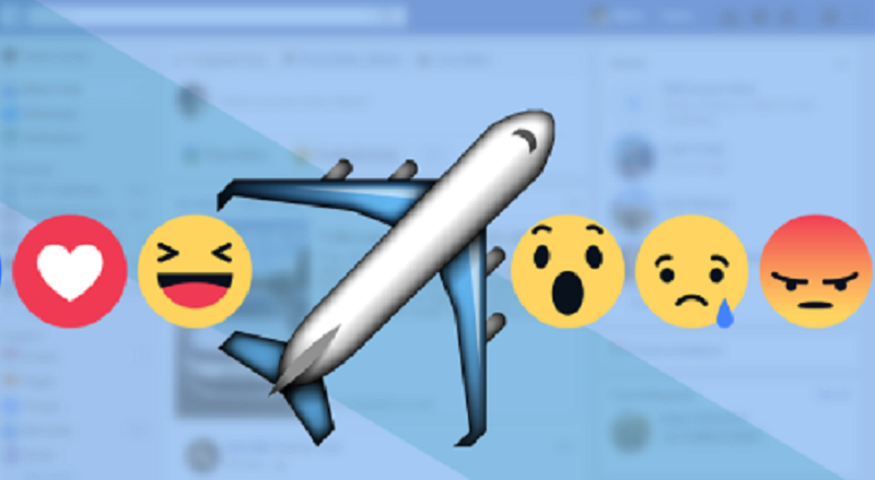 Un'emoticon segreta a forma di aereo fa impazzire Facebook | Caffeina ...