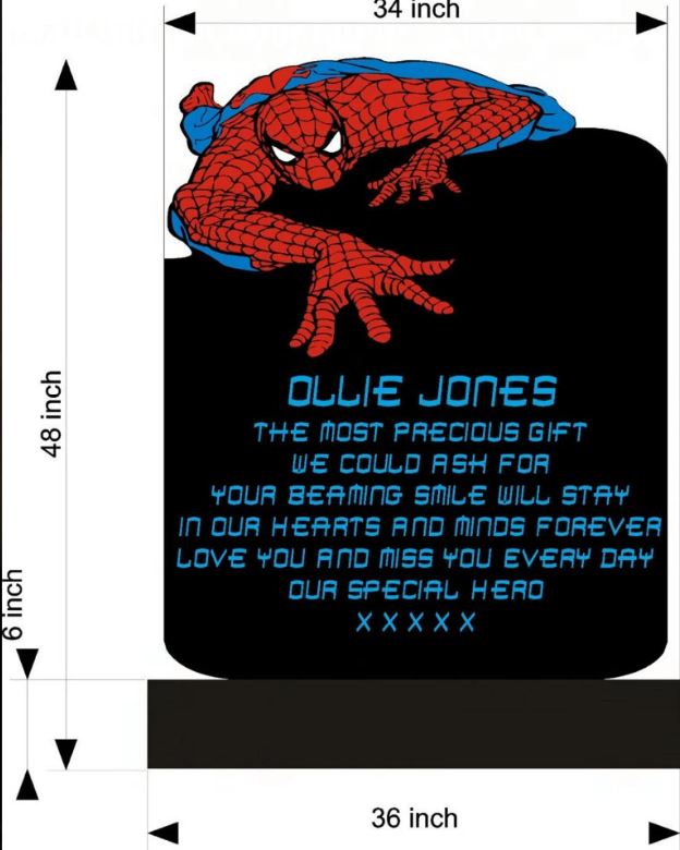 La Disney gli vieta di mettere la foto di Spiderman sulla tomba del ...