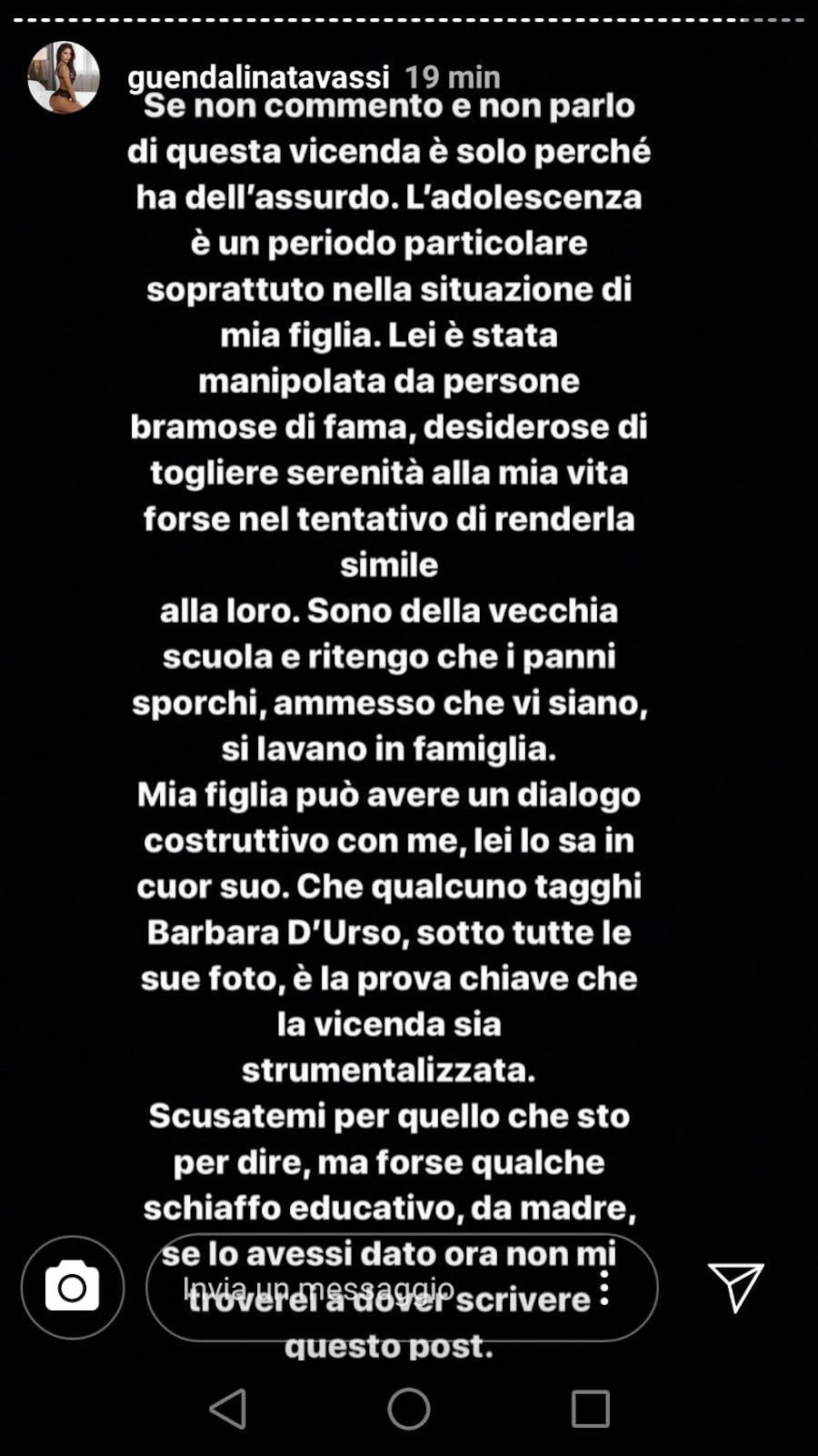 Guendalina Tavassi parla del rapporto con la figlia Gaia Nicolini ...