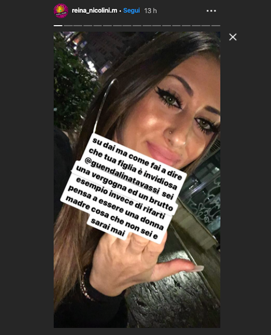 Guendalina Tavassi e la figlia Gaia, la lite è una messinscena?