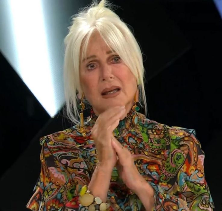 Loretta Goggi in lacrime a Tale e Quale show per Franco Califano