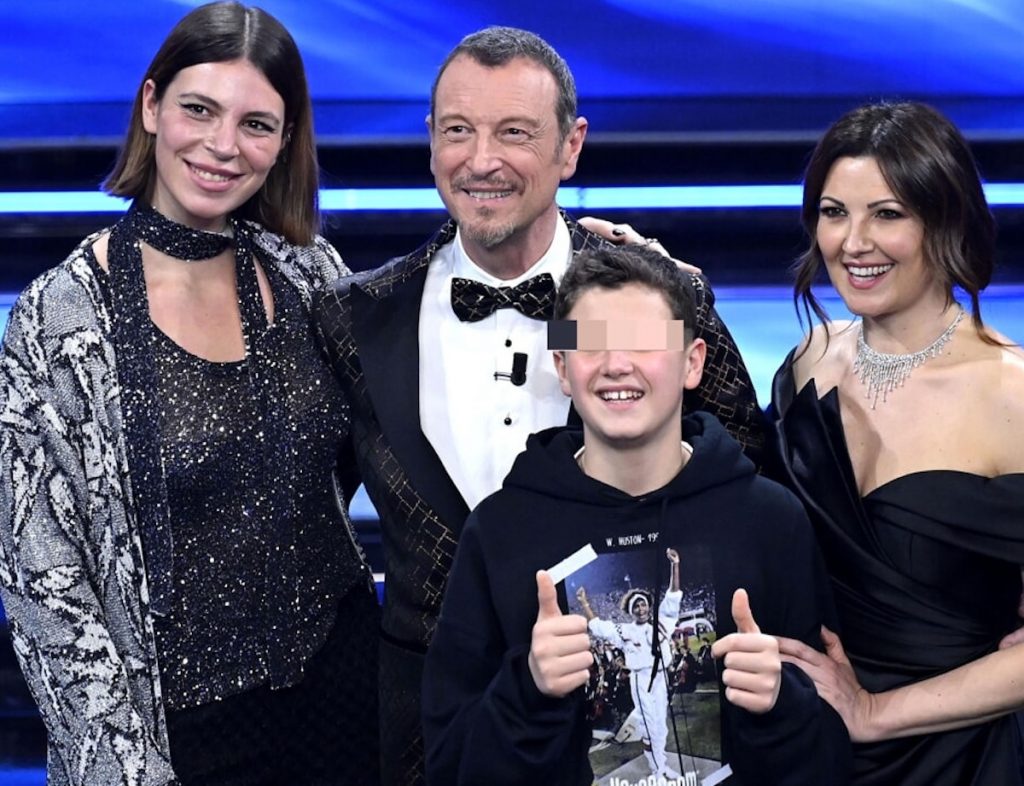 Alice Sabatini, la figlia di Amadeus alla finale di Sanremo 2022