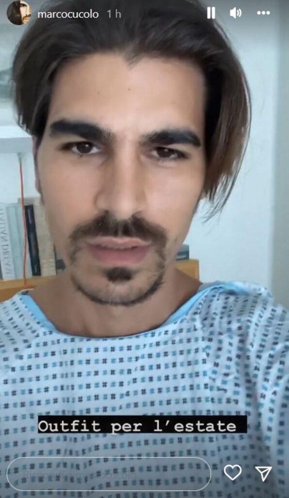 Marco Cucolo operazione alla cistifellea dopo l'Isola dei Famosi