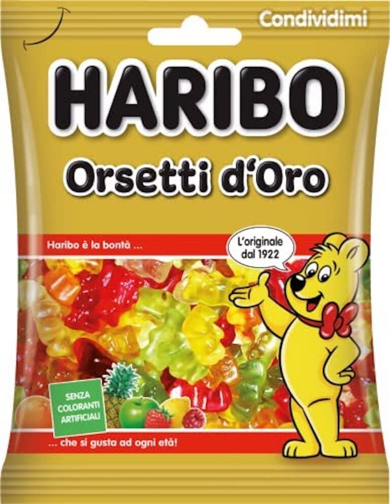 Orsetti gommosi Haribo, il vero gusto di quello color verde
