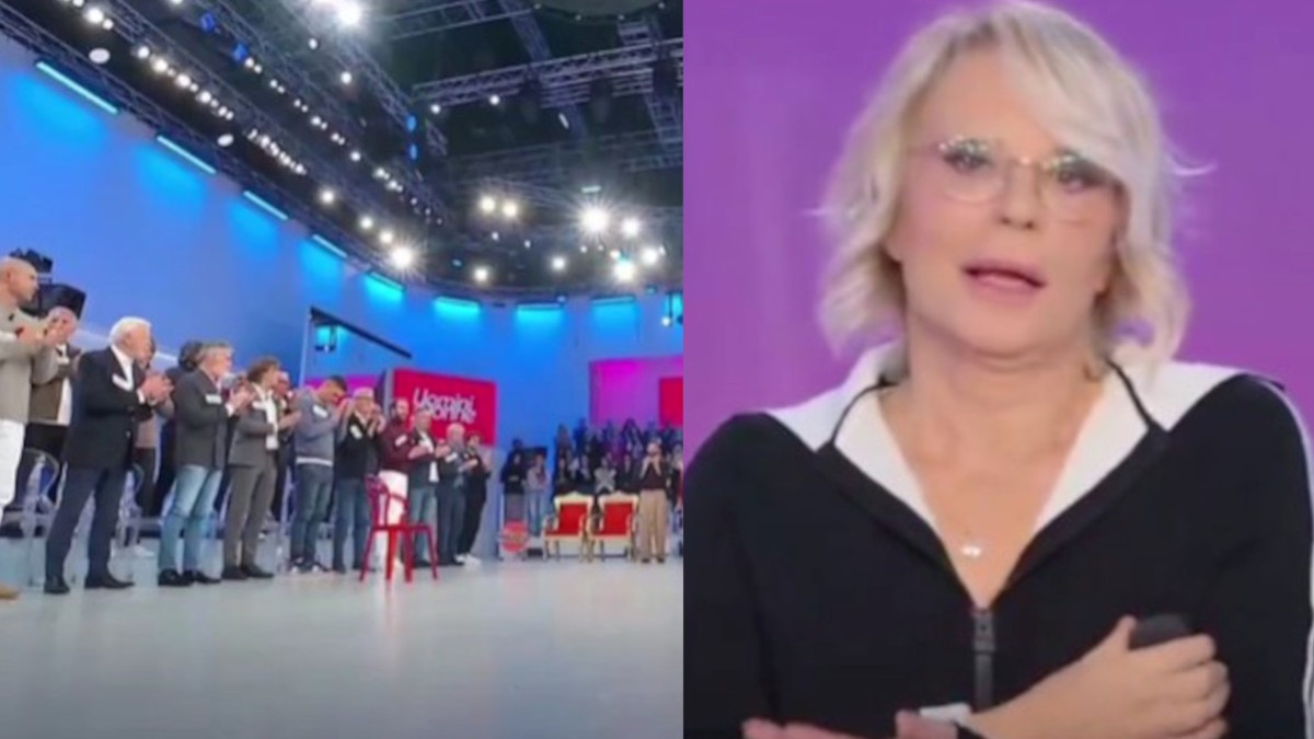 Uomini e Donne, tutti in piedi in studio: le parole di Maria De Filippi ...
